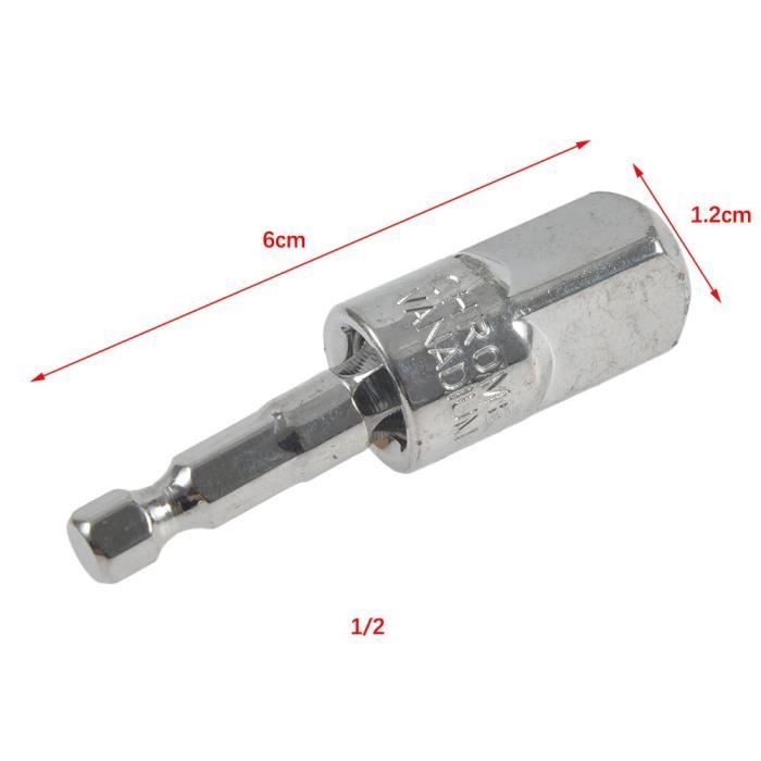 Cle a cliquet,Clé électrique hexagonale à manche, bielle de conversion ...