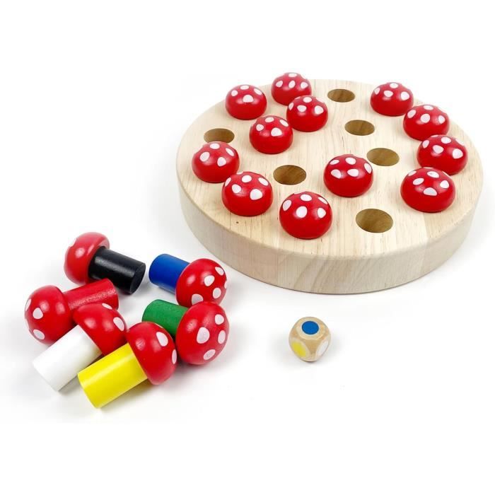 Jeux Educatif 3 Ans,Memory Chess,Jeu De Plateau,Matériaux De Qualité ...