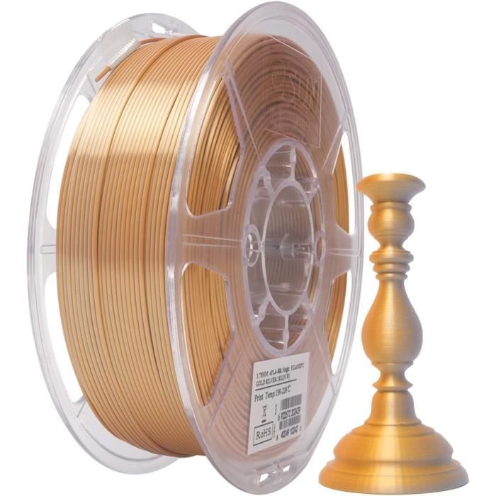 PLA Bicolore Soie Filament 1.75mm, Soyeux Dichromatique Imprimante 3D ...