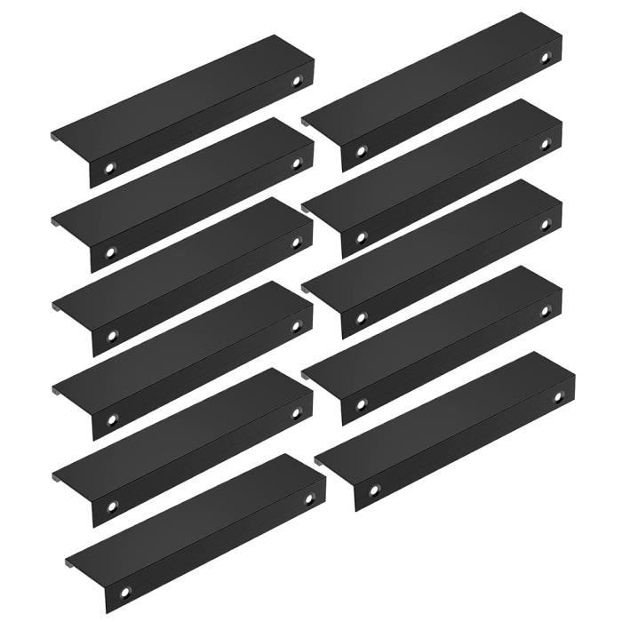 DAMILY® Lot de Poignée Meuble Cuisine - 10 Pcs - long 150mm -Poignée ...