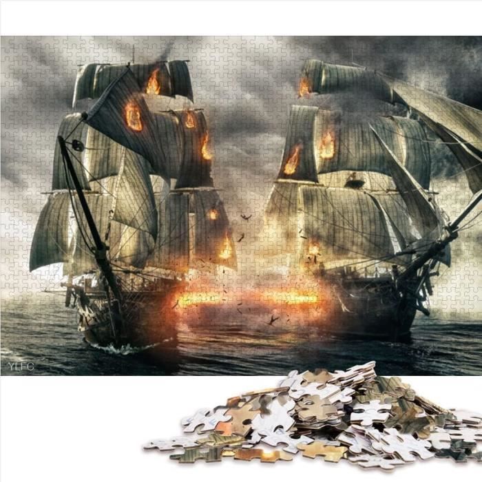 1000 Pièces Puzzles Pour Adultes Epic Sea Battle Puzzles Pour Adultes ...