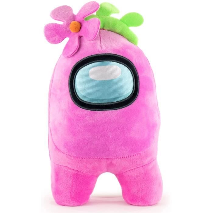 Peluche among us rose feuille 30 cm new - Cdiscount Jeux - Jouets