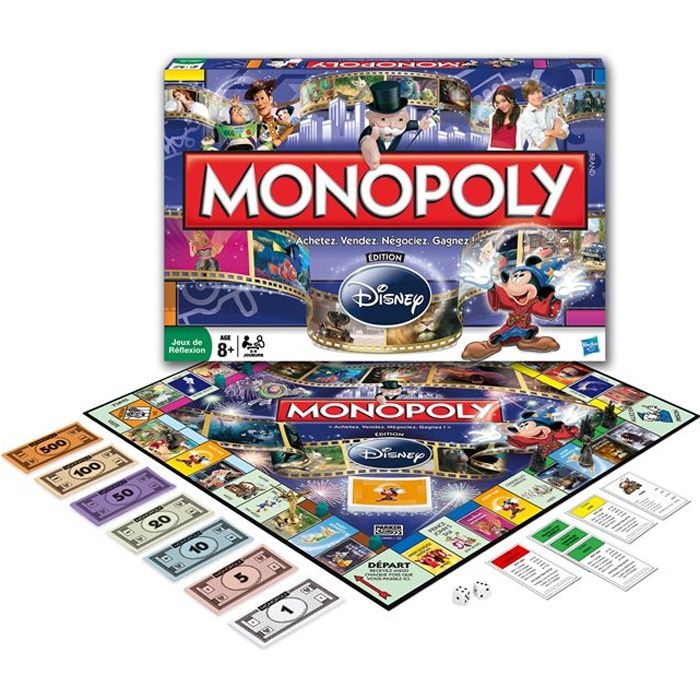 MONOPOLY - DISNEY CLASSIQUES - Monopoly - Cdiscount Jeux - Jouets