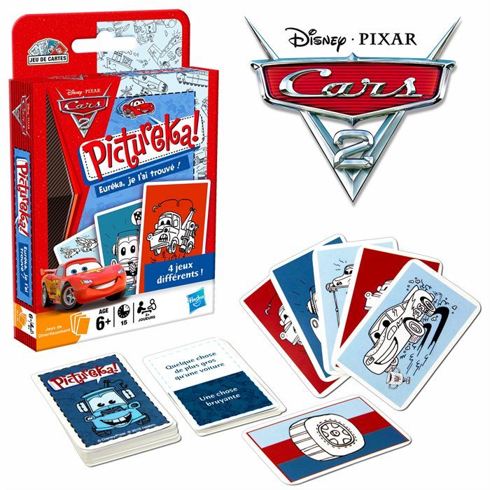 Jeu de cartes Pictureka Cars2 - Hasbro - A partir de 6 ans - Mixte ...