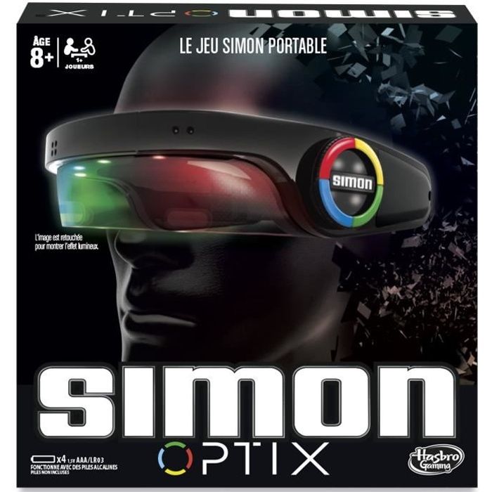 Super Simon Optix - Jeu de Société - HASBRO GAMING - Cdiscount Jeux ...