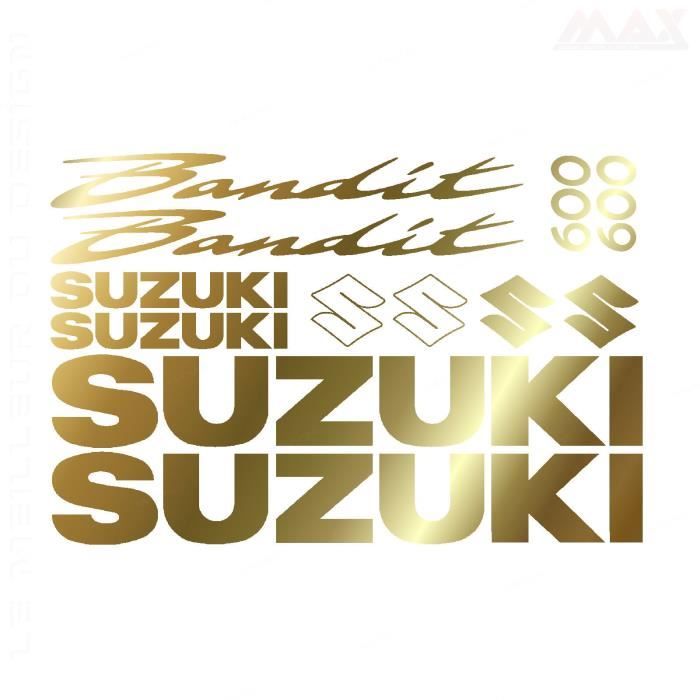 12 sticker Bandit – OR – sticker SUZUKI Bandit GSXF 600 - SUZ411 ...