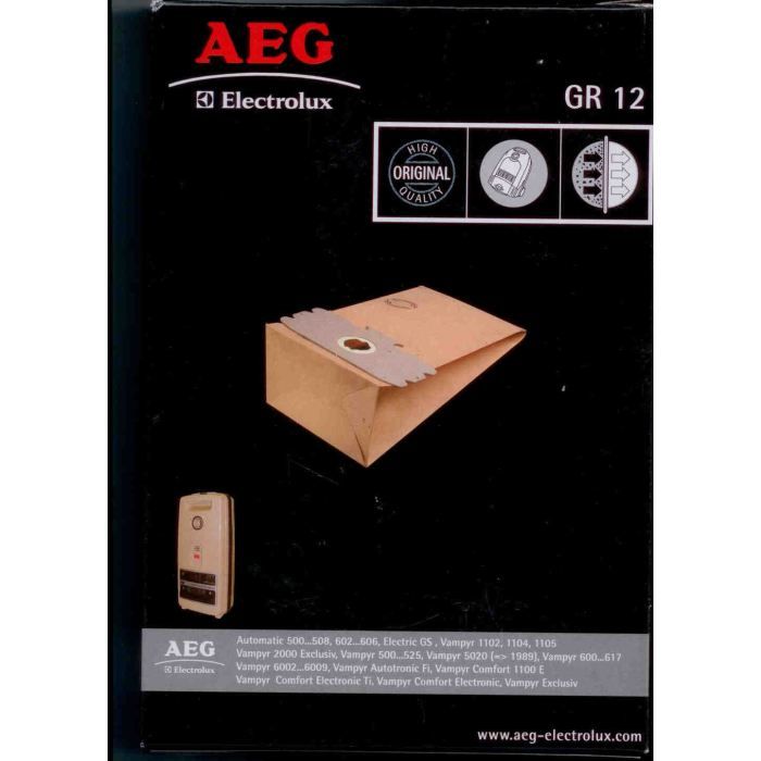 Sacs aspirateurs - MENALUX - GR12 - 5 sacs + 1 microfiltre - Compatible ...