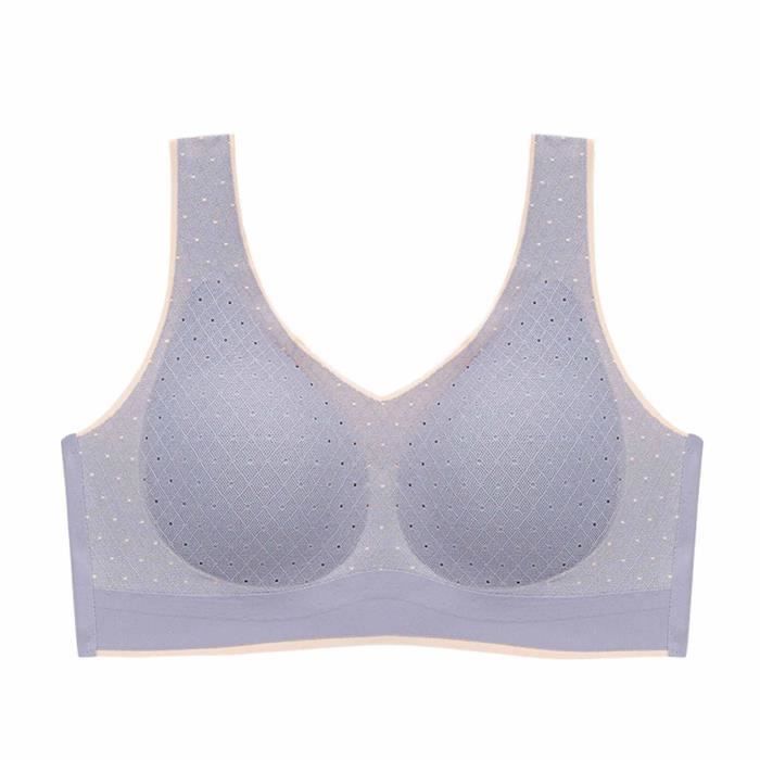 Brassiere Pour Femme de sport en Latex sans couture de base respirants ...