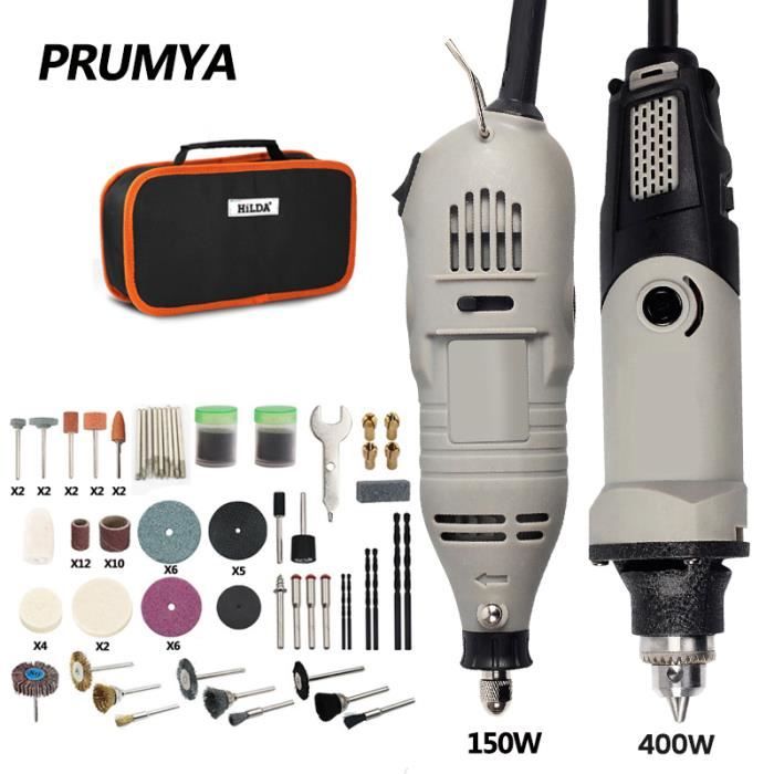 Outil Rotatif Multifonction Electrique 150W et 400W 6 Vitesses 35000RPM ...