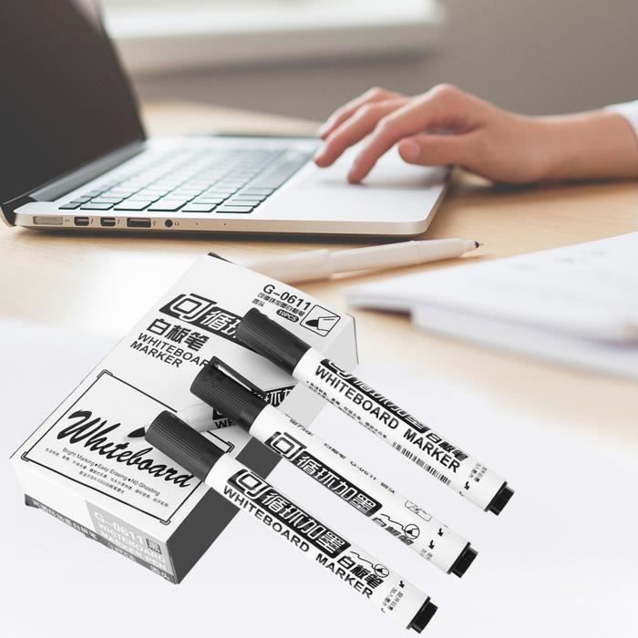 Marqueur pour tableau blanc Ensemble de stylos marqueurs effaables pour ...