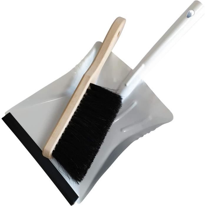 Ensemble pelle et balayette en cheveux naturels, balayette, balayette ...