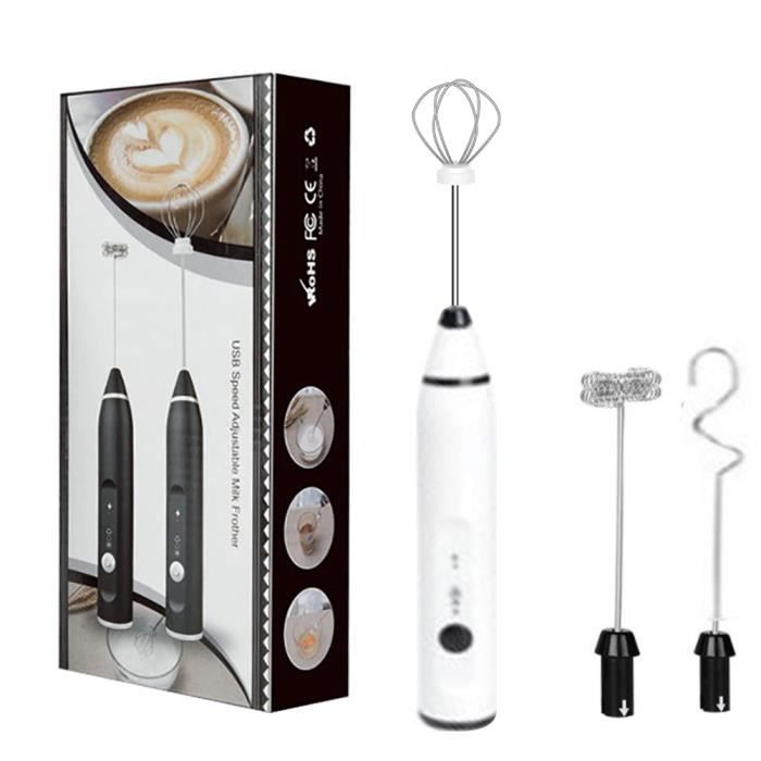 TMISHION mini mixeur électrique portable Mousseur à lait USB ...