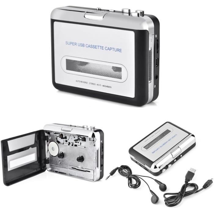 Lecteur De Cassette Cassette Mp3 Convertisseur Rétro Walkman Auto ...