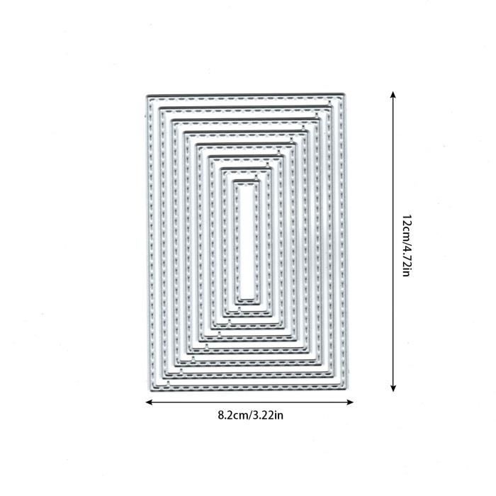 GABARIT DE DECOUPE,14--Matrices de découpe en métal, en relief, formes ...