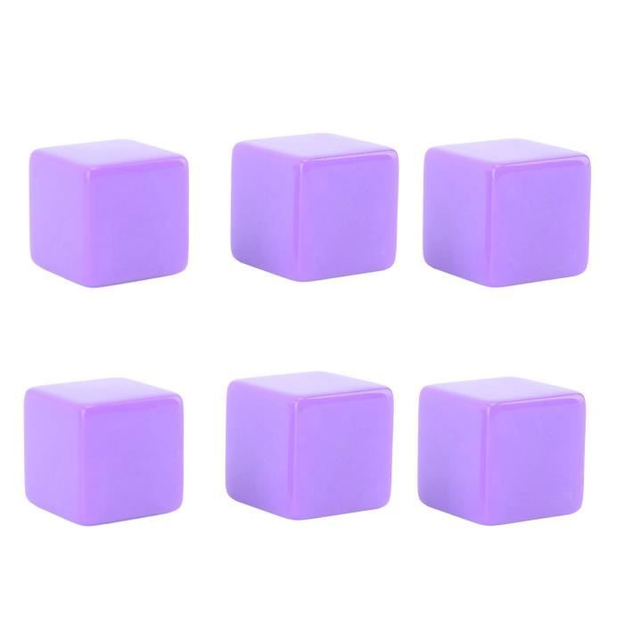 Dés vierges cubes de bricolage ZERONE - Accessoire de jeu pour enfants ...