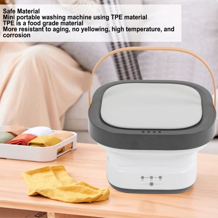 Petite machine à laver portable Mini laveuse à seau portable petite ...