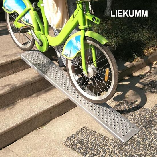 LIEKUMM Rampe de Chargement, 120cm Rampe Moto Capacité 400 kg Rampe d ...
