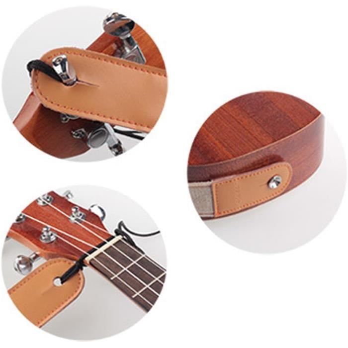 Sangle de ukulélé style art 4 cm de large avec petite sangle à motif ...