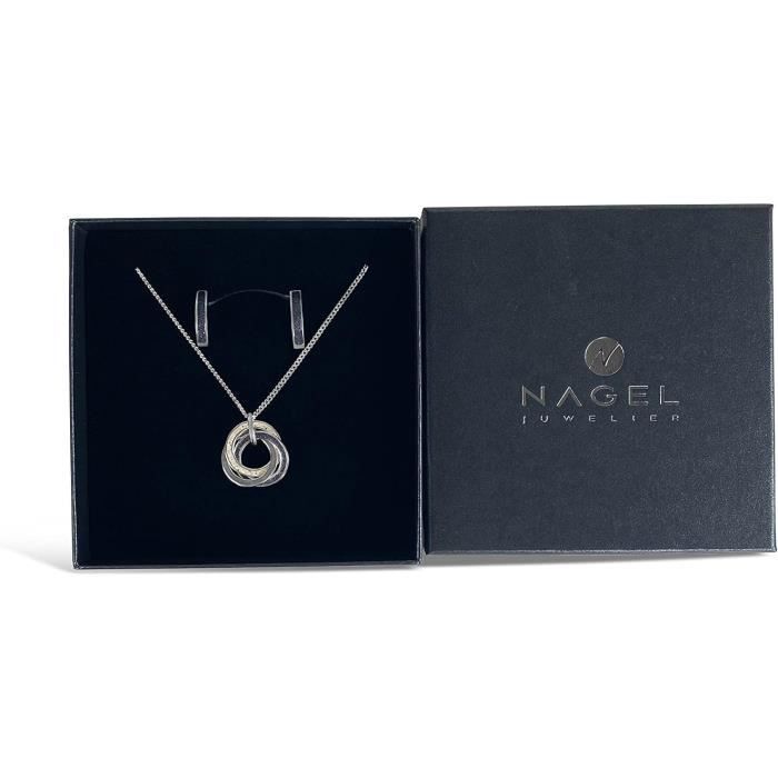 Dur Parure De Bijoux Pour Femme | Marina | Argent Sterling 925 | Sable ...