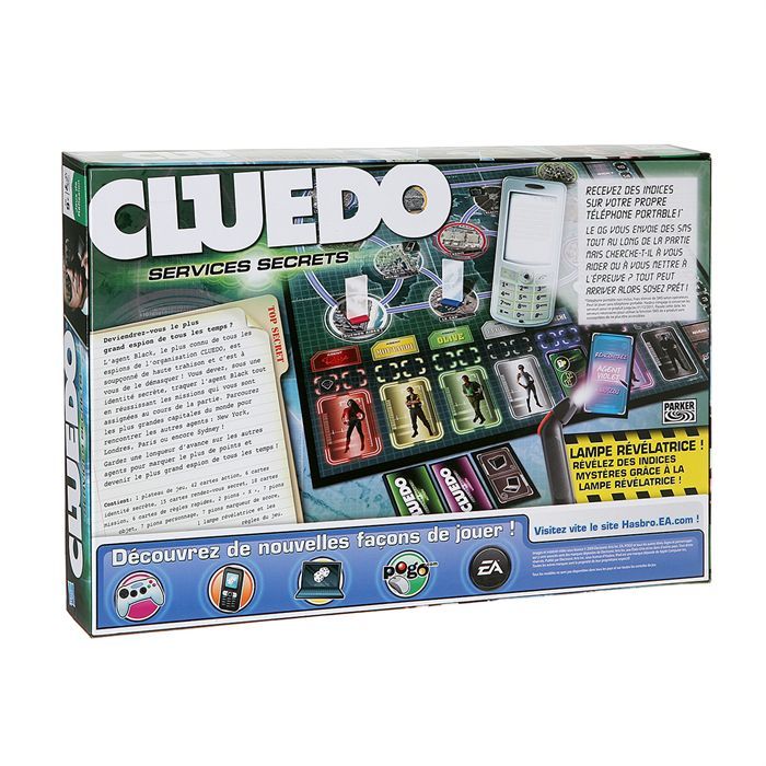 Cluedo Services Secrets - Cdiscount Jeux - Jouets