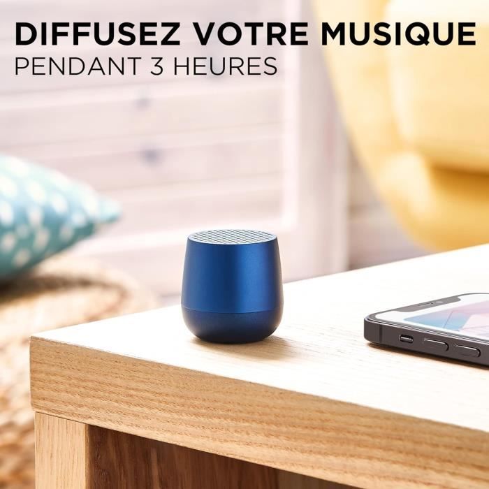 Mini Enceinte Bluetooth Portable Mino+, Micro Mains-Libre Et ...