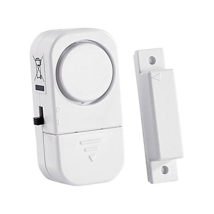 9 mini-alarmes pour portes et fenêtres - Cdiscount Bricolage