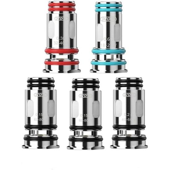 VOO**POO PnP X Coil 0,15/0,2/03/0,6ohm DTL MTL Fit E Cigarette PnP X ...