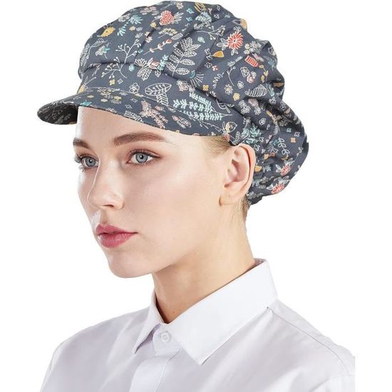 3Pcs Chapeau De Chef Un Xe Chapeau De Chef Élastique Chapeau De ...