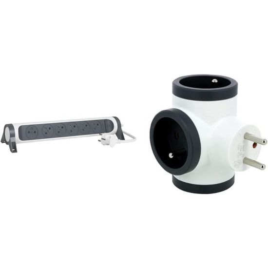Rallonge Multiprise Rotative Avec 6 Prises De Courant Surface Et ...