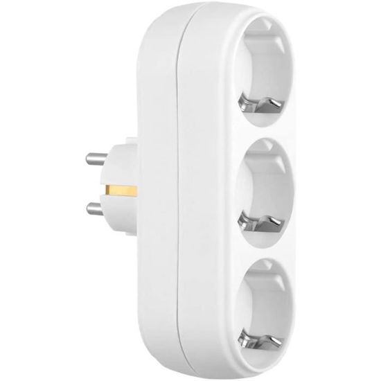 VORCOOL Multiprise Adaptateur multiprise professionnel avec trois ...