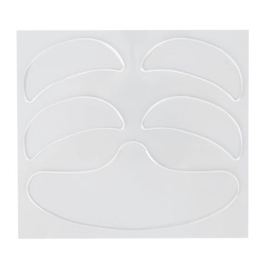 Cuque patch anti-rides frontal Autocollant anti-rides en silicone 5 en 1 tampon anti-rides ...