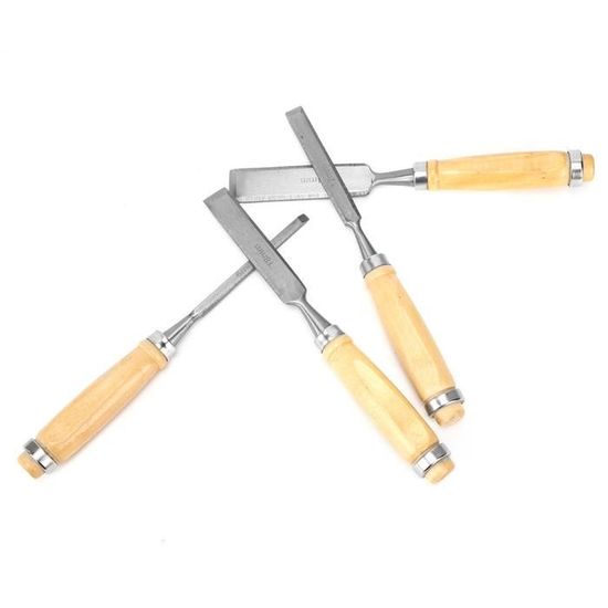 4 pièces bois sculpture ciseau gravure sur bois ciseaux gravure ...