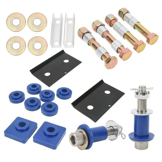 Garosa 13 04154 22 PCS Capot Charnière Pivot Bagues Montage Boulon Kit ...