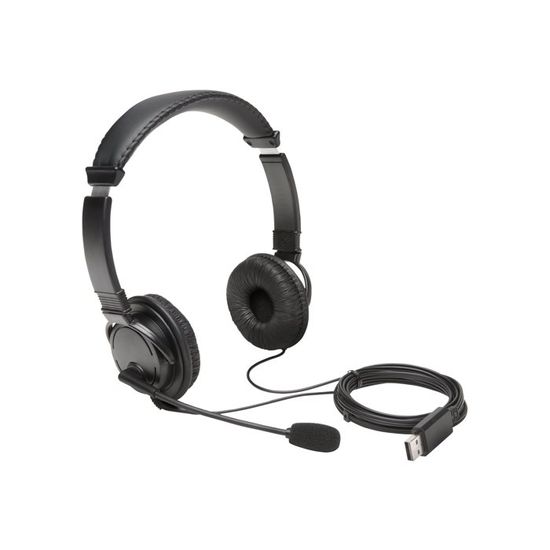Casque Hi-Fi USB - KENSINGTON - Intra-auriculaire - Micro flexible ...