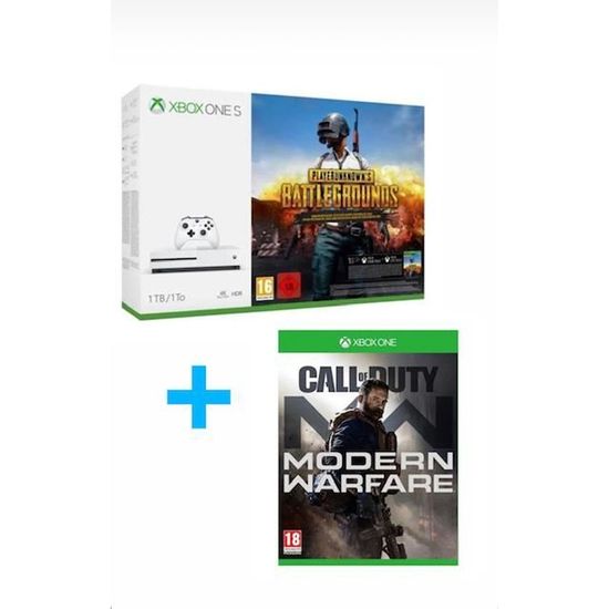 Console XBOX ONE S + jeu Call of Duty Modern Warfarere - Cdiscount Jeux ...