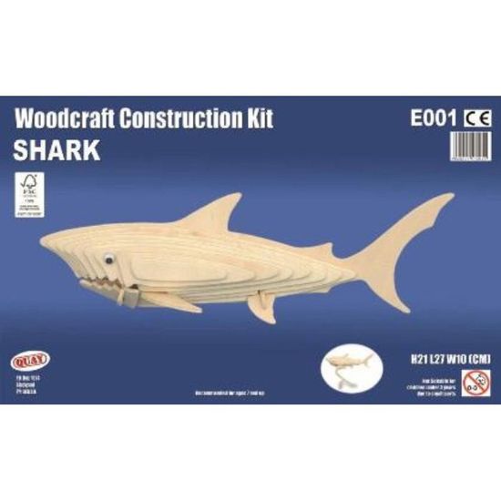 Maquette en bois Requin - Cdiscount Jeux - Jouets