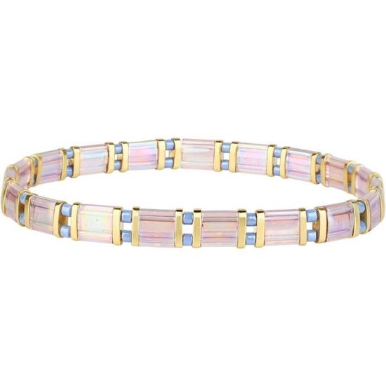 Nouvelles Bracelets Perles Tila Bracelets Miyuki Extensible Brin Coloré Bracelets D'Amitié[P4217 ...