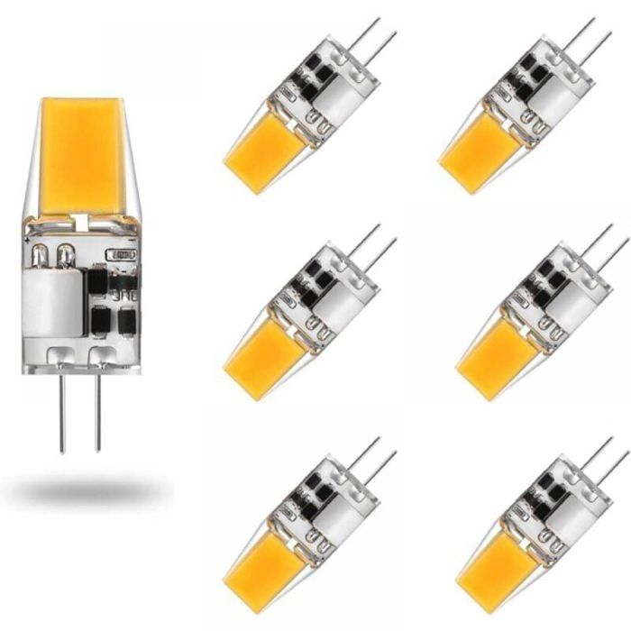 Ampoule G4 LED AC/DC 12V 5W Lampes LED G4 Blanc Chaud 3000K Ampoules D ...