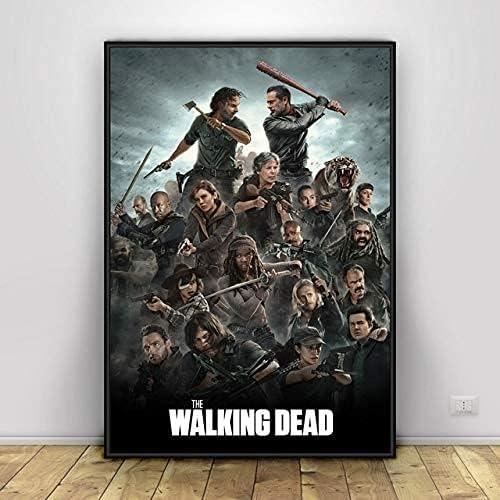 Kit De Numérotation De Peinture Diamant 5D, Le Film Walking Dead ...