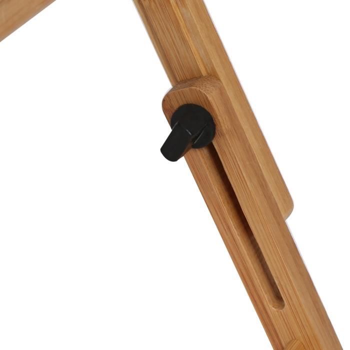 RUI Table de lit pliable en bambou pour PC ordinateur portable tablette ...