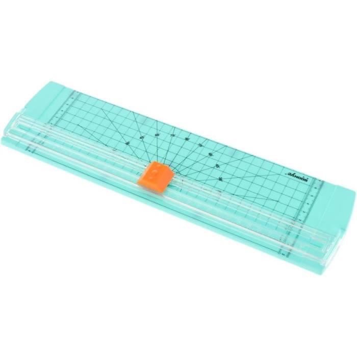 Coupe-bordure A4 30,5 cm pour papier Photo Guillotine, Slide and Cut: robuste, peut couper 3 ...