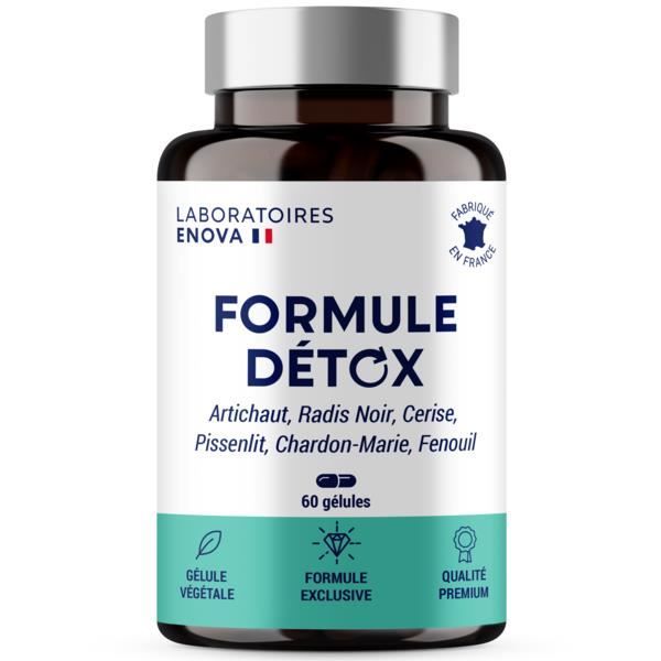 FORMULE DETOX | Complexe de Plantes | Détoxifiant et Draineur Foie ...