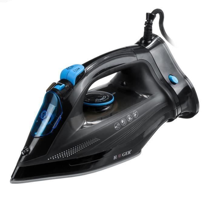 2000W Fer à Repasser Vapeur Repassage Vertical Sans Fil BLEU Bo33532 ...
