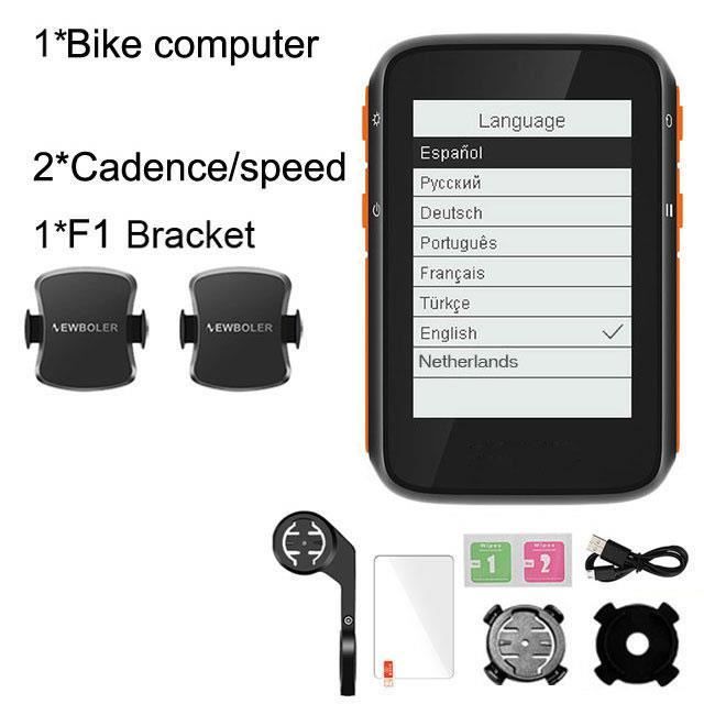 Compteur vélo,Ordinateur de vélo sans fil,compteur de vitesse GPS ...