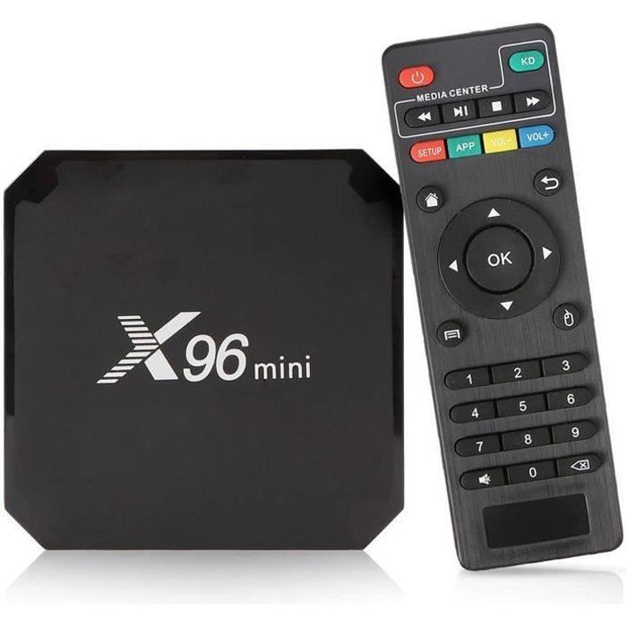 X96 mini Box TV multifonction Boîtier multimédia 4K avec processeur à 4 ...