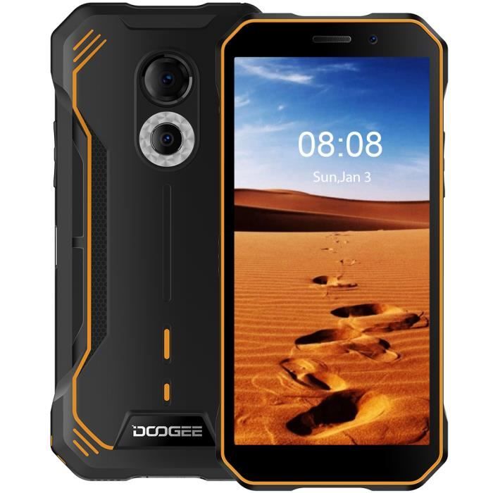 DOOGEE S51 Robuste Smartphone 4Go 64Go IP68 Étanche 5180mAh Batterie ...