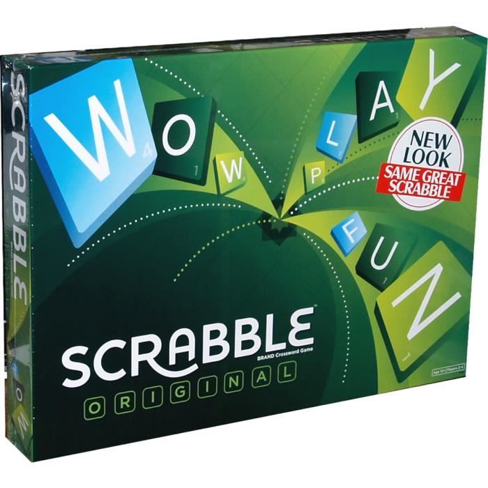 Scrabble origine - Version Anglaise - Cdiscount Jeux - Jouets