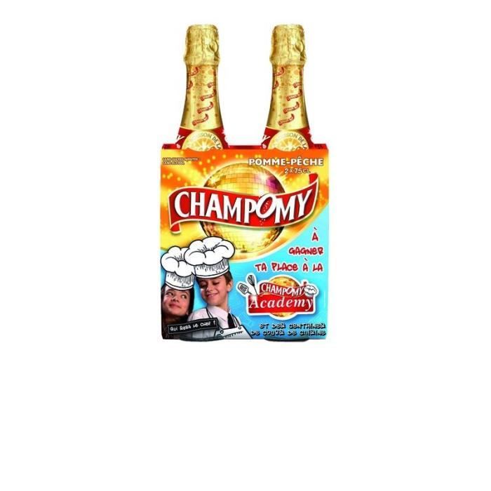CHAMPOMY Pomme Pêche 2x75cl - Cdiscount Au quotidien