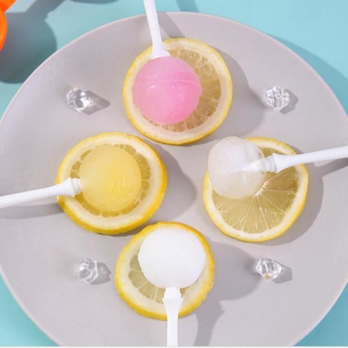 Moules À Crème Glacée Moules À Glace En Silicone Jaune, Machine À ...