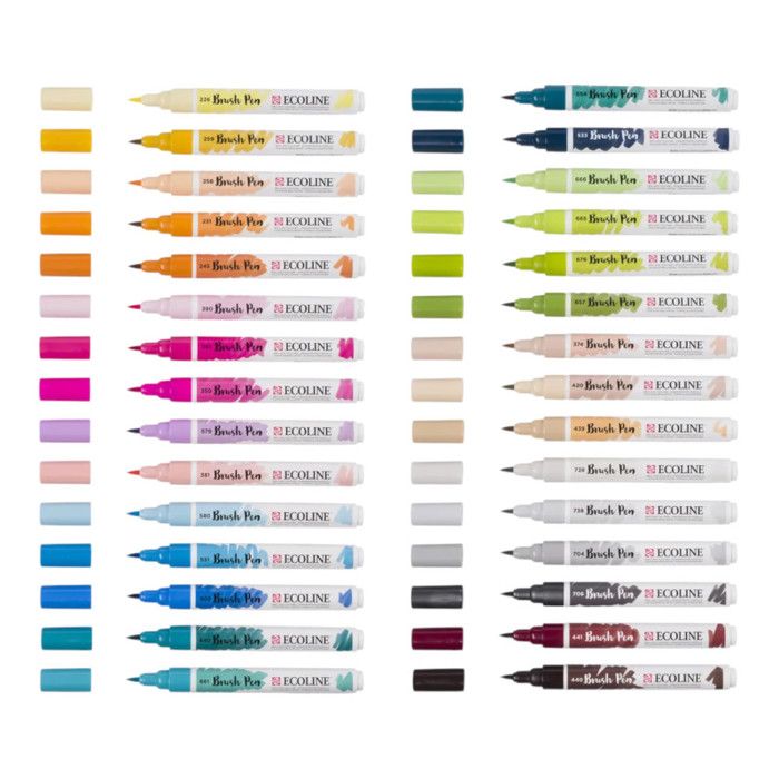 Feutres - Aquarelle - Dessin - Croquis - 30 couleurs - Ecoline - Cdiscount Beaux-Arts et Loisirs ...